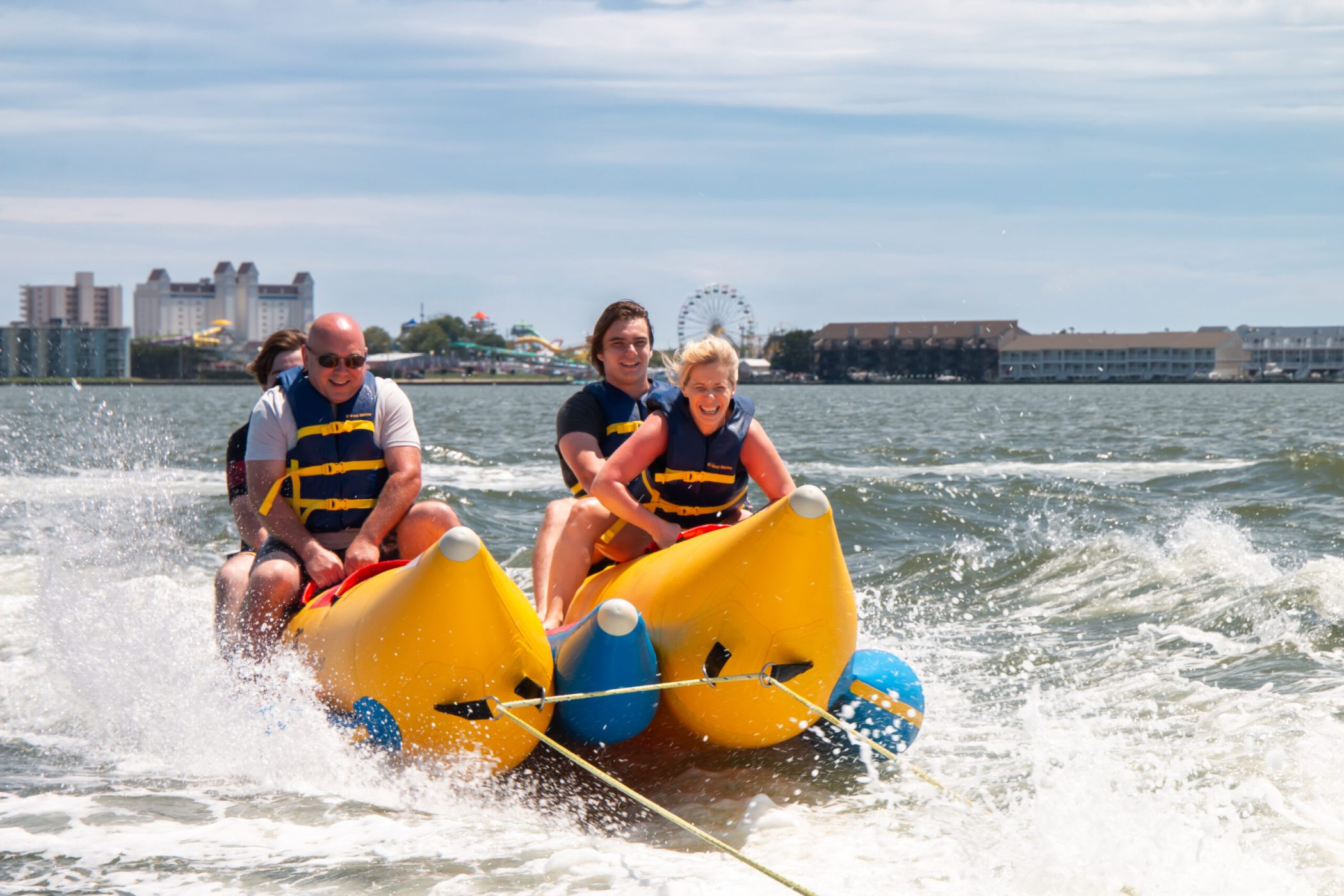 Ocean City Banana Boat Rides Midtown - Aloft Hotel | Sea Rocket Adventures