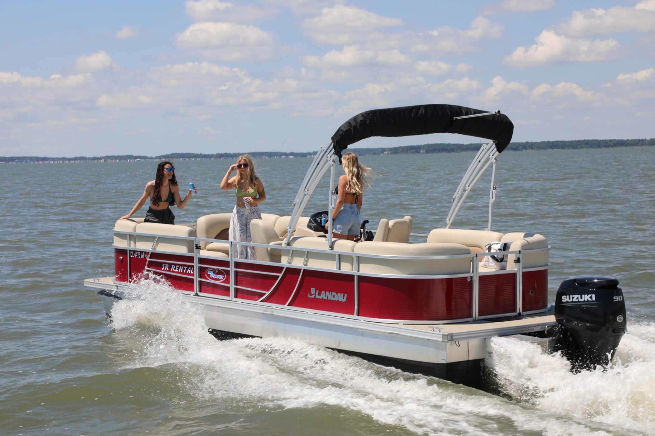Pontoon Boat Rental in Dewey Beach | Sea Rocket Adventures