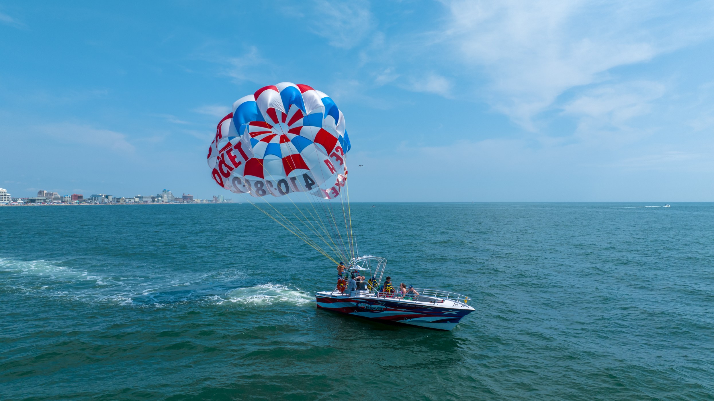 Parasailing & Speed Boat Dolphin Cruise Combo Package | Sea Rocket ...
